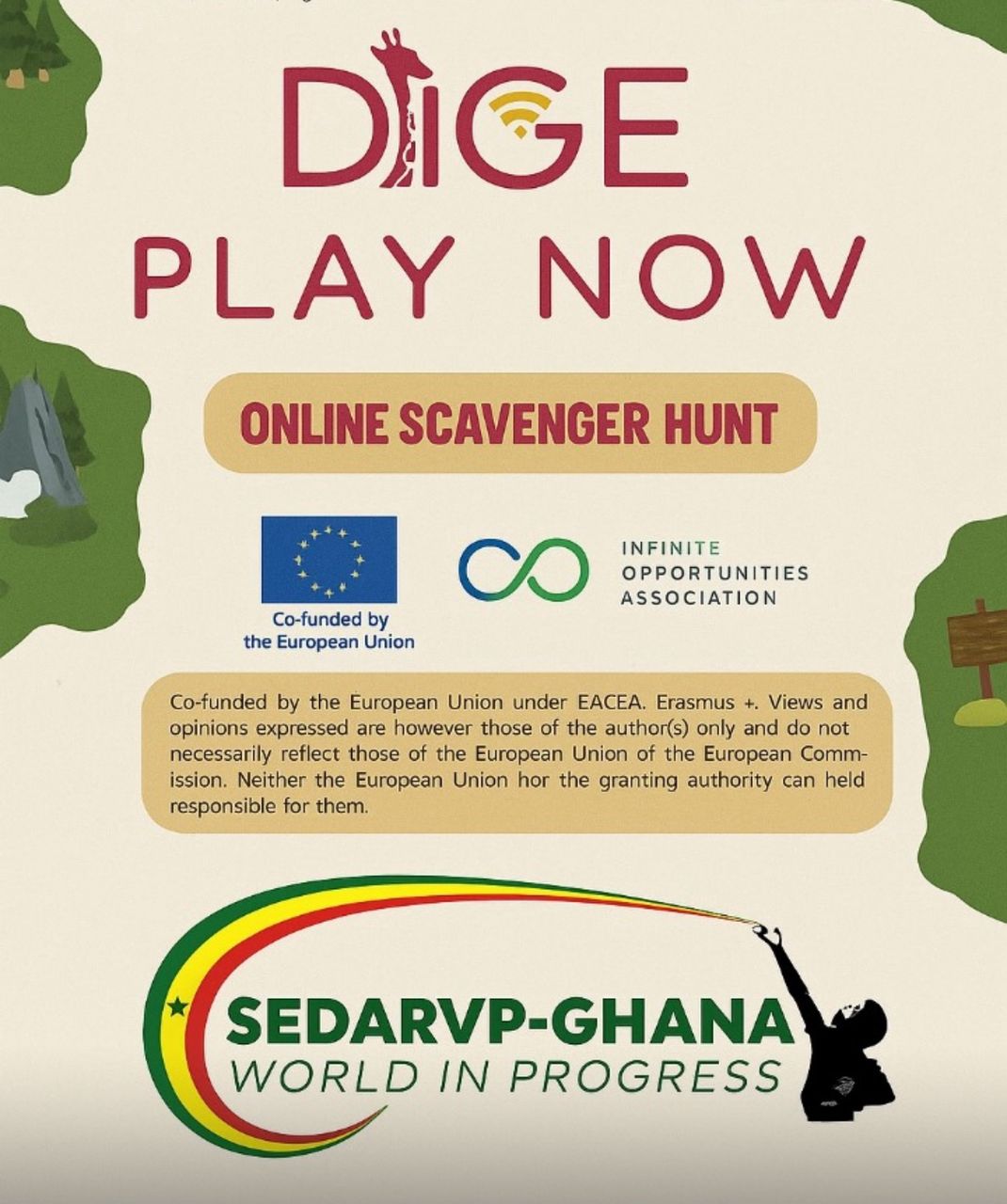 A Journey to Equality – Online Scavenger Hunt Game. – Sedarvp-Ghana